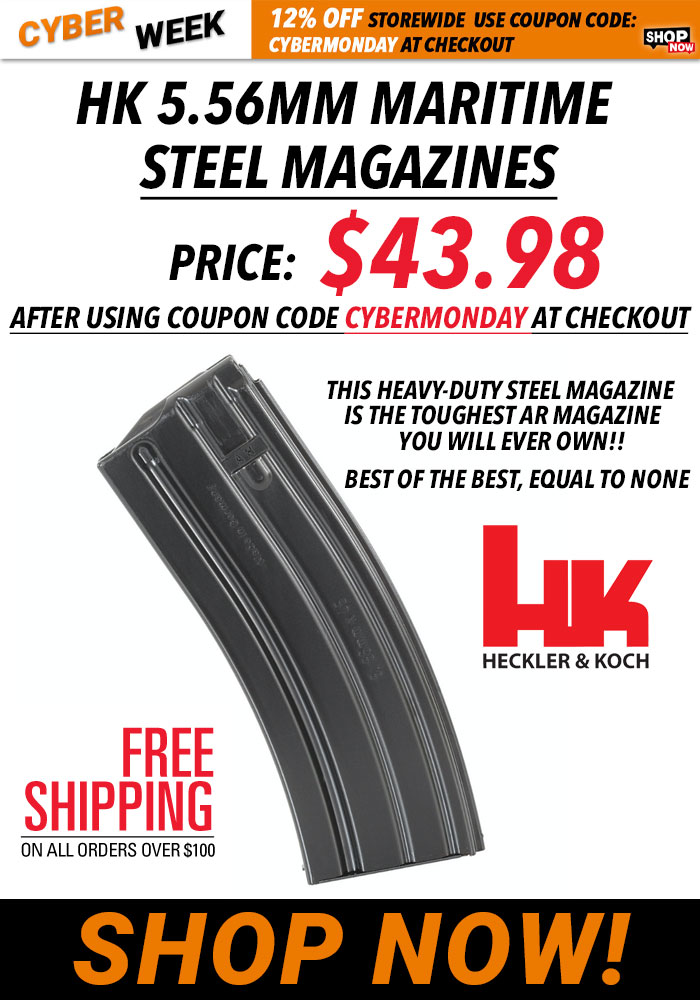 HK 5.56mm Maritime Steel Magazines $49.98 Plus Get 12% OFF Storewide ...