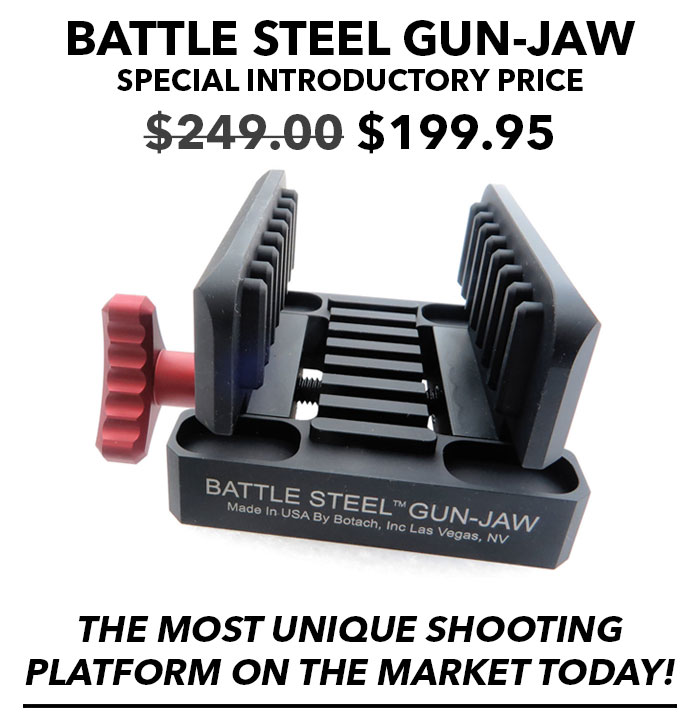 Botach Tactical: New Product - Battle Steel Gun-Jaw | Milled